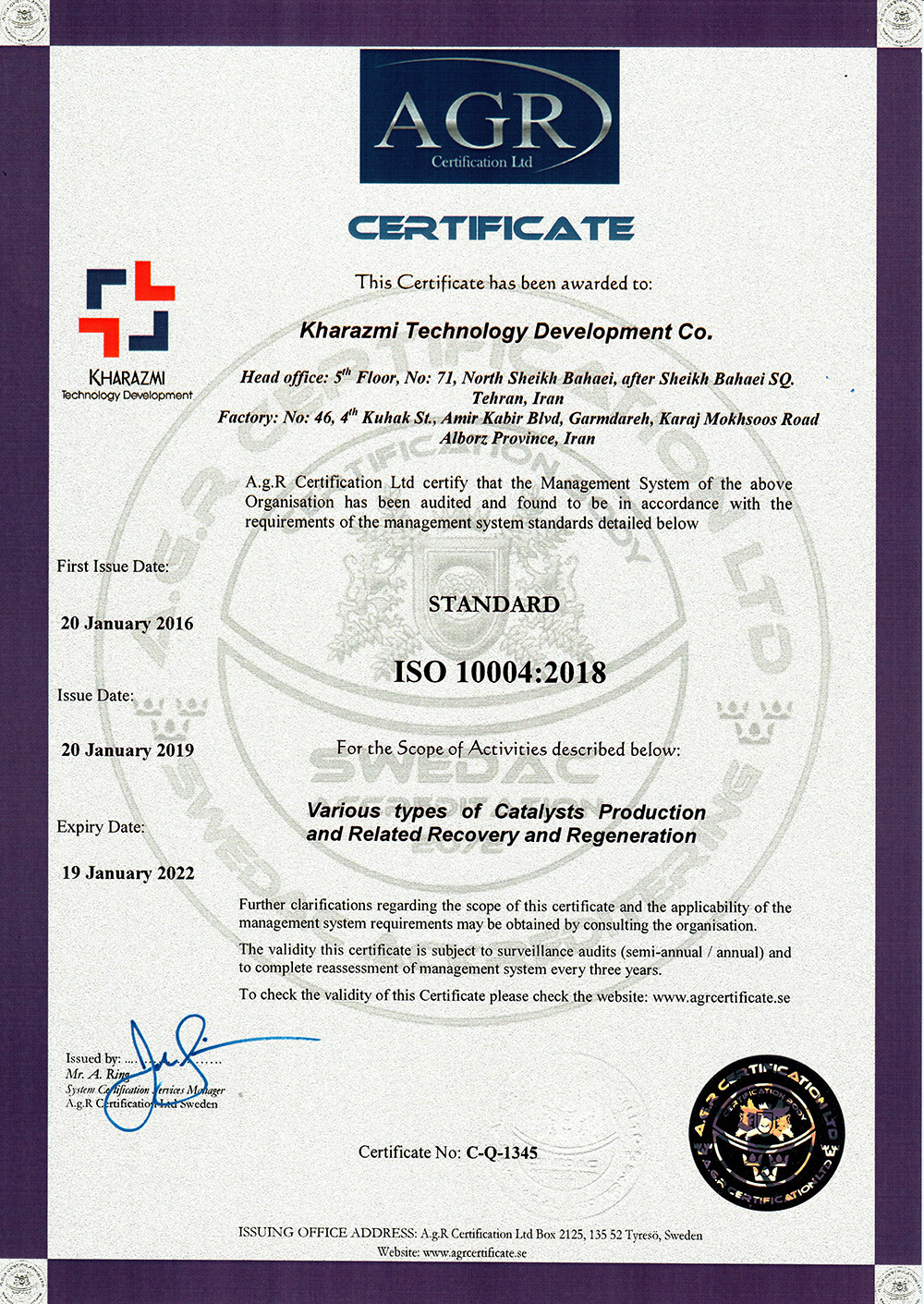 Who we are – Khwarizmi Technology Development Company